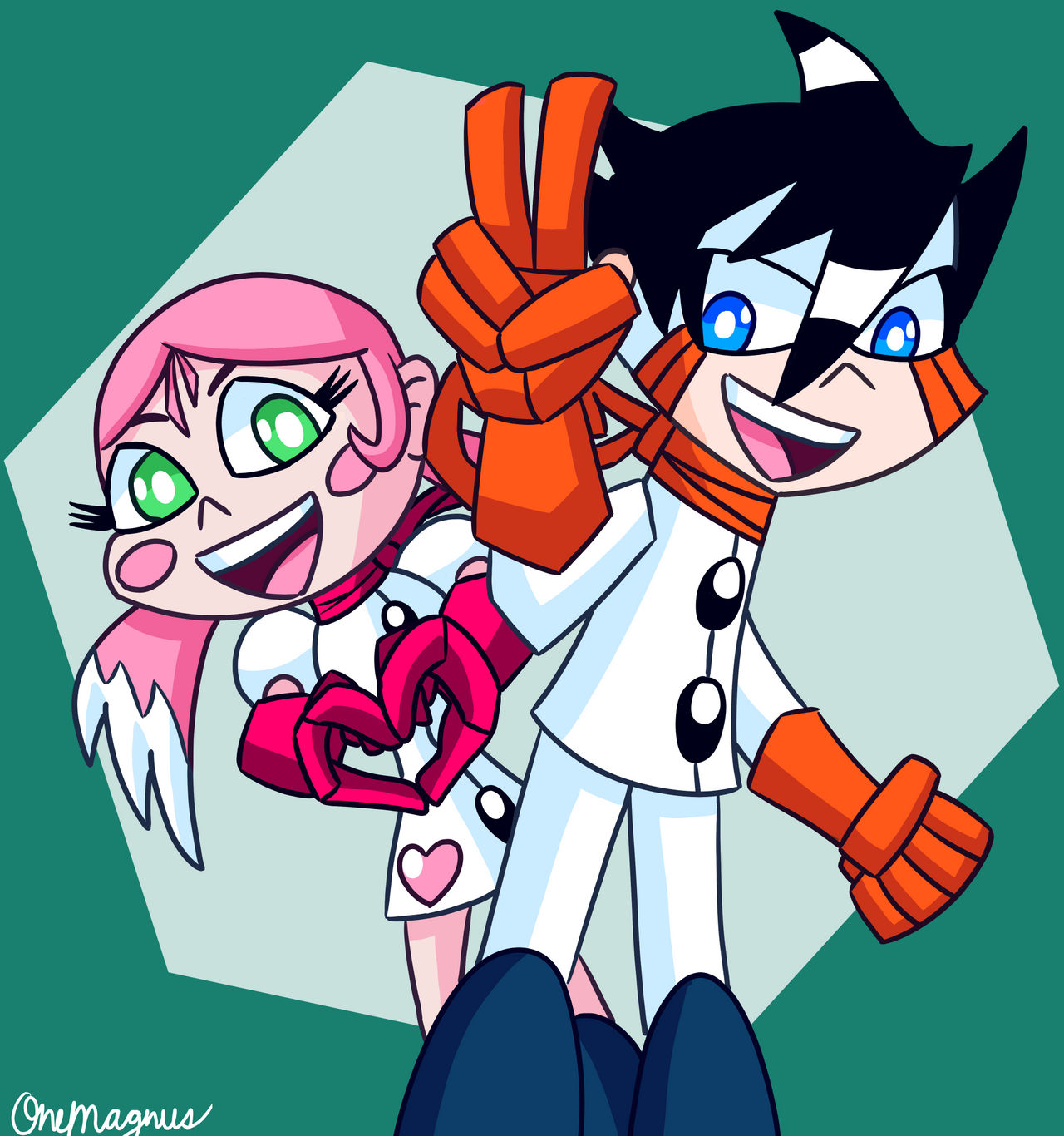 Chiro and Jinmay by OneMagnus on DeviantArt Chiro and Jinmay by OneMagnus on DeviantArt