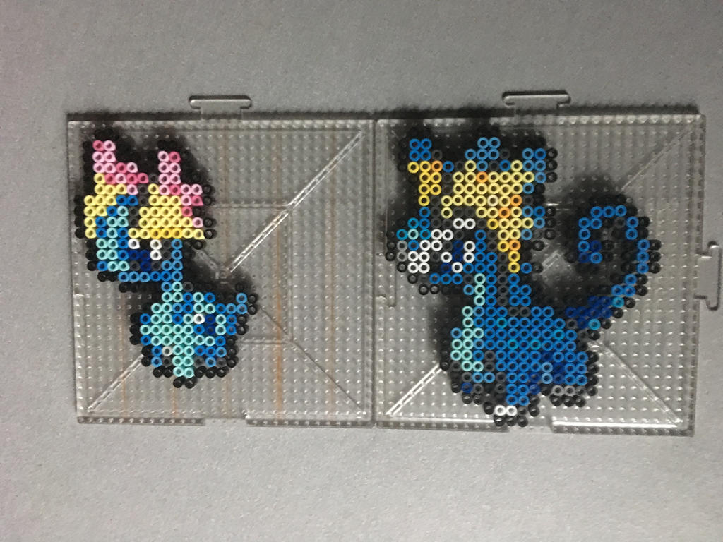 #698-#699 Amaura and Aurorus Perlers by TehMorrison on DeviantArt #698-#699 Amaura and Aurorus Perlers by TehMorrison on DeviantArt