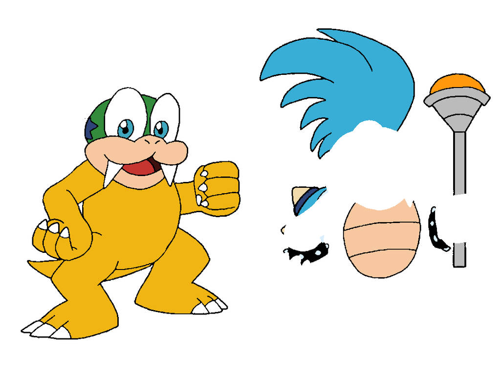 Larry Koopa Base By Toadstoolthepeach On Deviantart