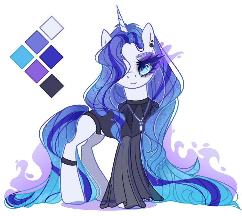 Mlp Next Gen Oc Princess Luna X Rarity By All619 On Deviantart