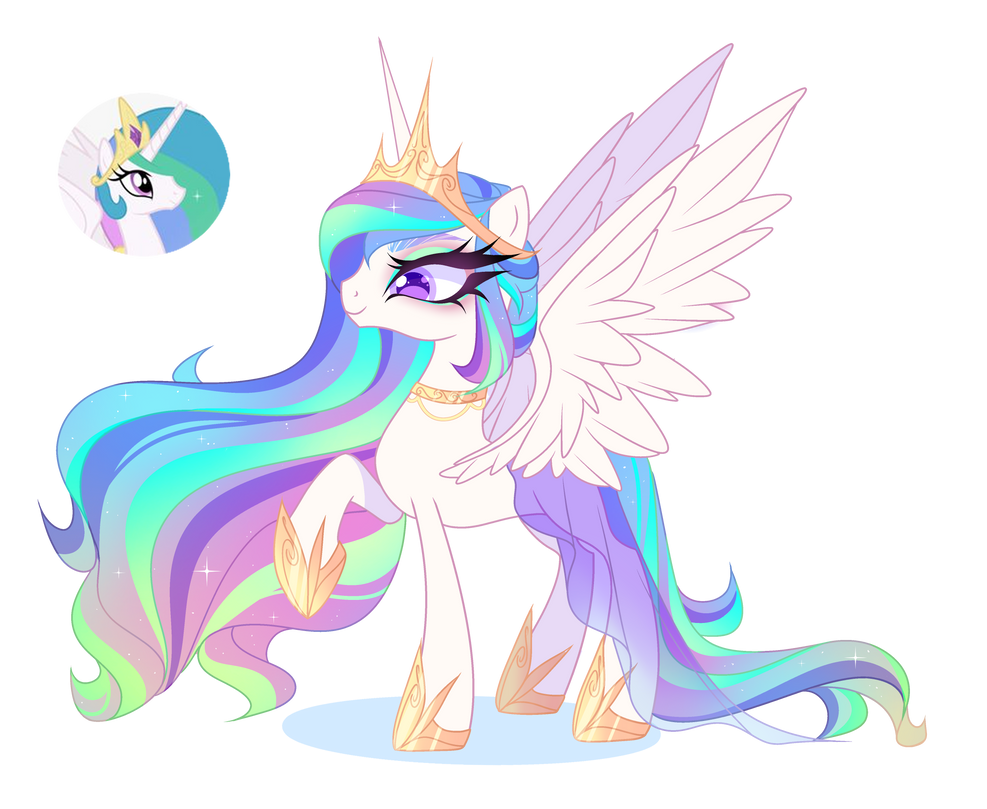 Mlp Princess Celestia Kinsona By All619 On Deviantart