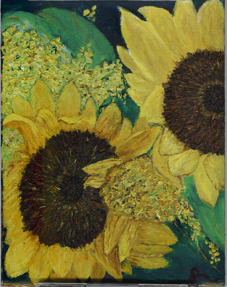Sunflowers By Bharata On Deviantart