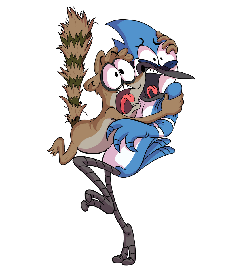 Regular Show Rigby Y Mordecai By Jacob Mon Art5 Toon On Deviantart