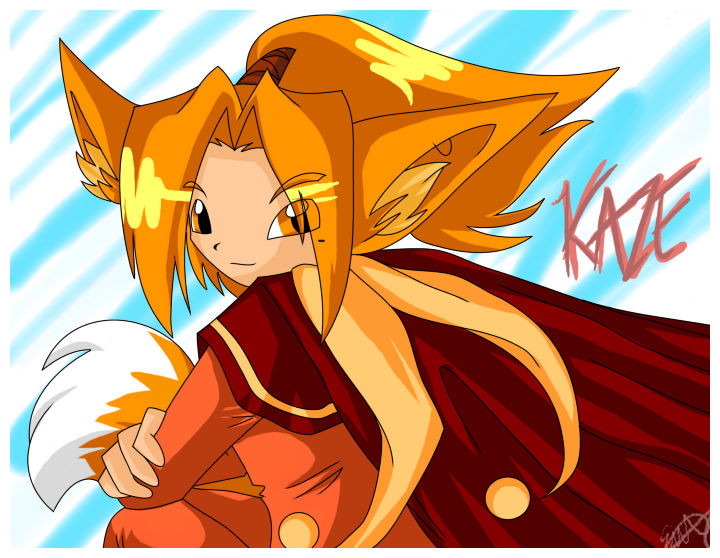 Fox Tails Fanart: KAZE by goldfish078 on DeviantArt