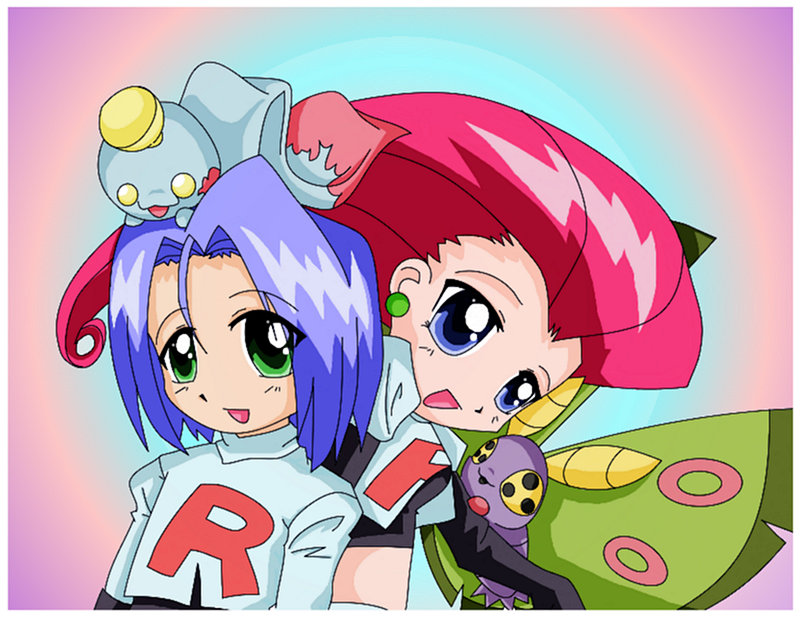 Team Rocket Chibis by goldfish078 on DeviantArt