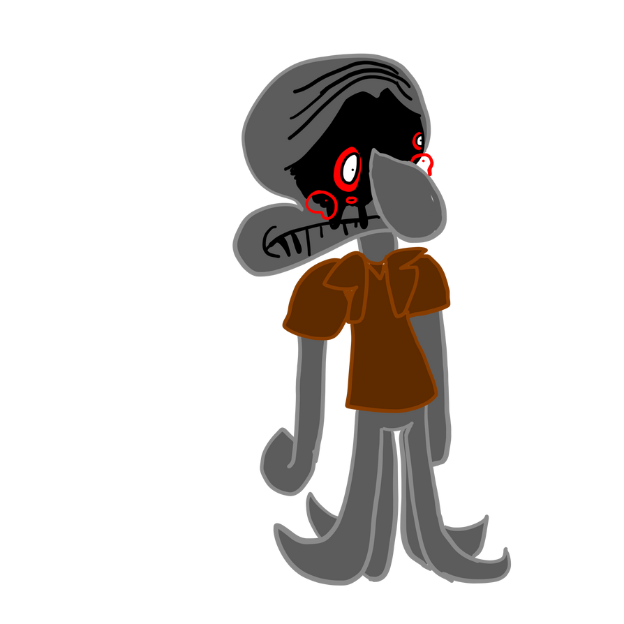 Red Mist Squidward By Draggyyv3i On Deviantart