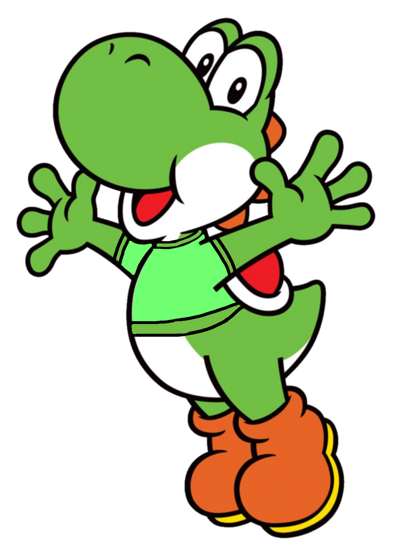 Super Mario Sunshine Yoshi 2d By Joshuat1306 On Deviantart