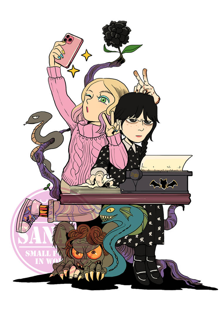 Wednesday By Sanaez On Deviantart