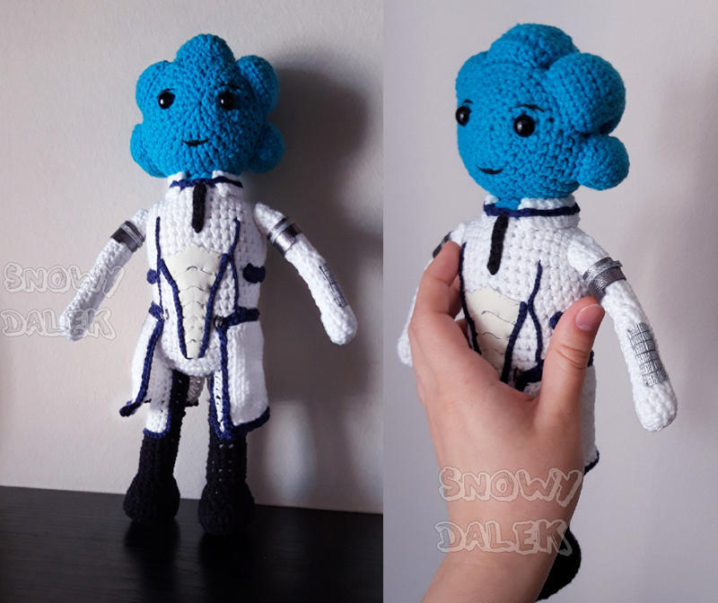 Liara Tsoni Doll Mass Effect By Snowydalek On Deviantart