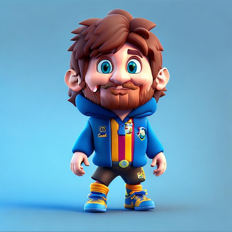 Lionel Messi Cute Character By Diegomattei On Deviantart