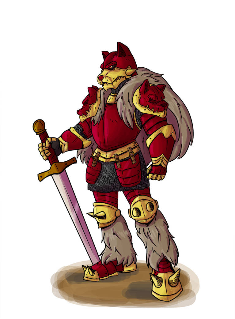 Cerberus Knight Redo 2 By Eternal Shadow S On Deviantart