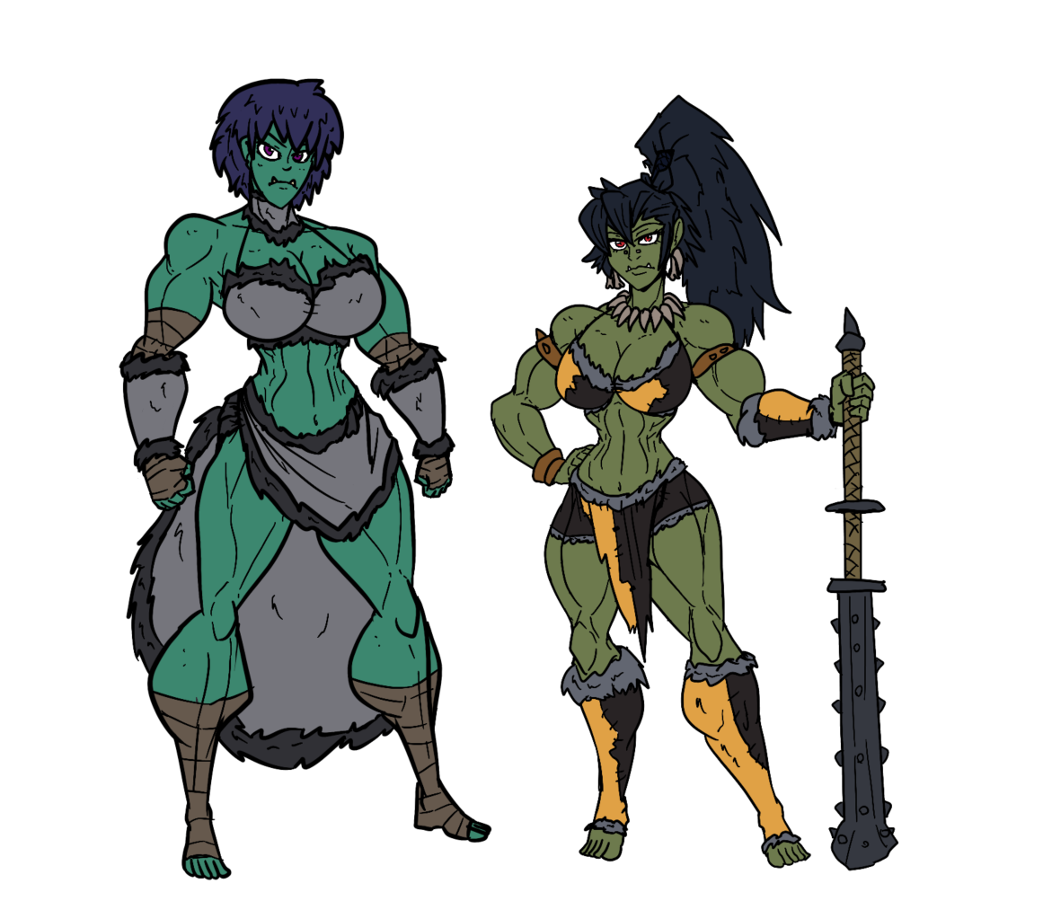 Orc Girls by Eternal-Shadow-S on DeviantArt Orc Girls by Eternal-Shadow-S on DeviantArt