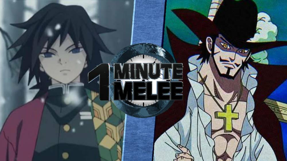 Dracule Mihawk Vs Giyuu Tomioka 1 Minute Melee By Cobeeking On Deviantart