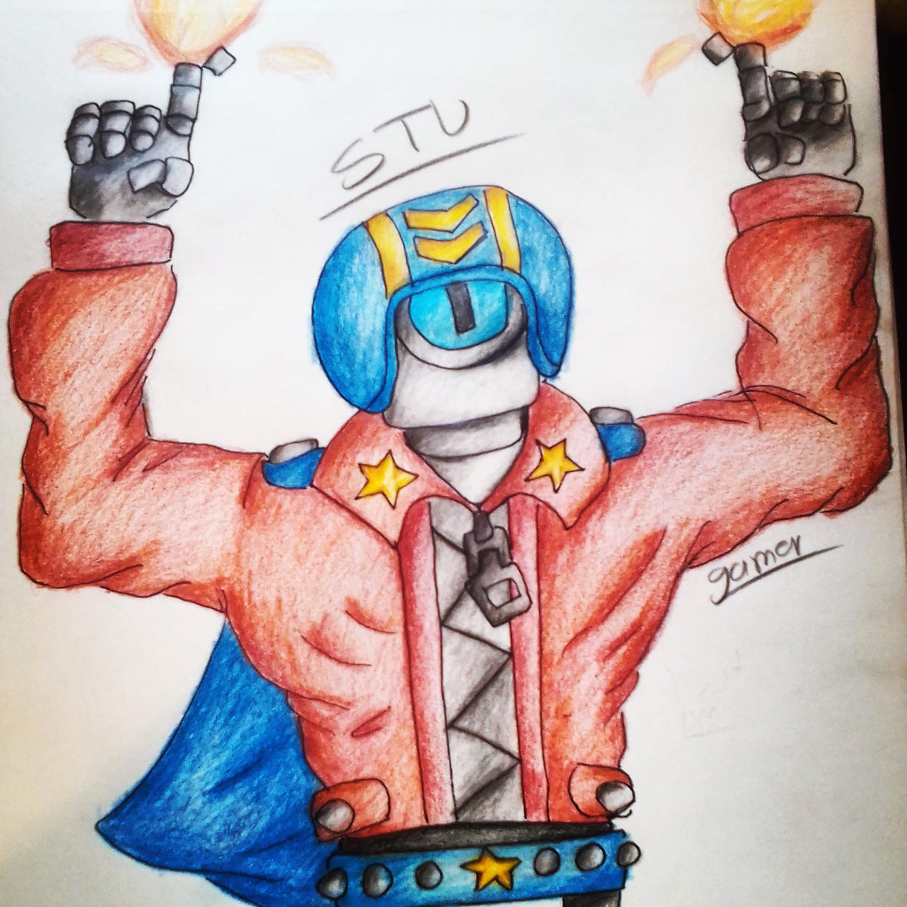 Stu brawl stars fanart by gamerkuliado on DeviantArt Stu brawl stars fanart by gamerkuliado on DeviantArt