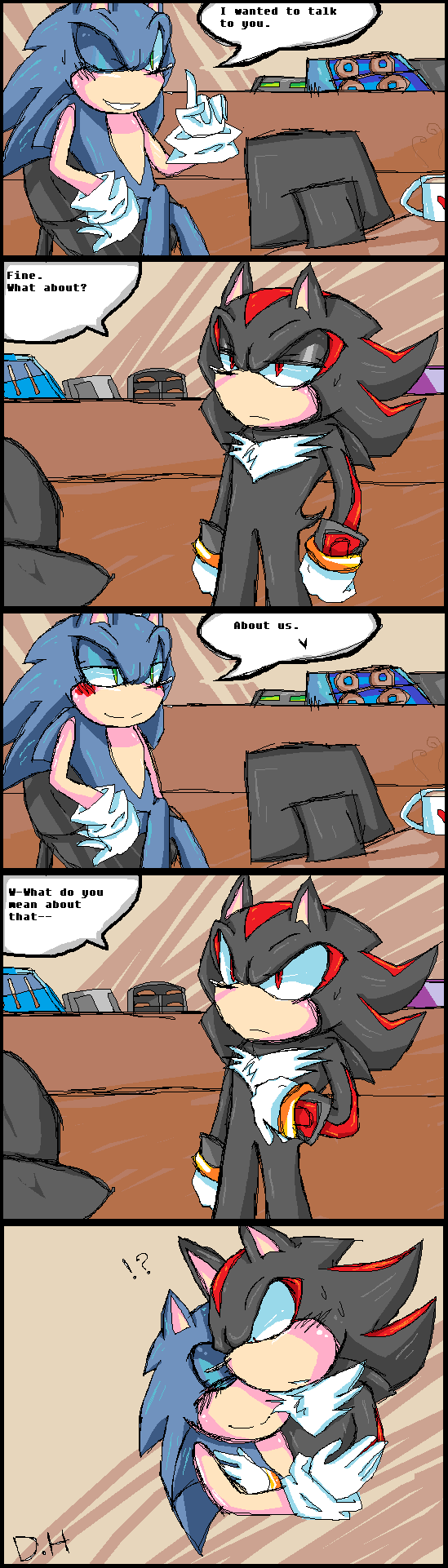 Sonadow Comic Pg 2 By Darkhakumaru On Deviantart
