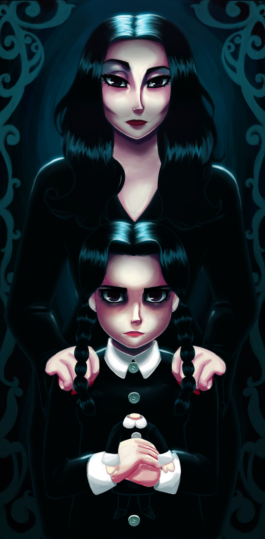 Morticia Wednesday Addams By Dreamwatcher7 On Deviantart