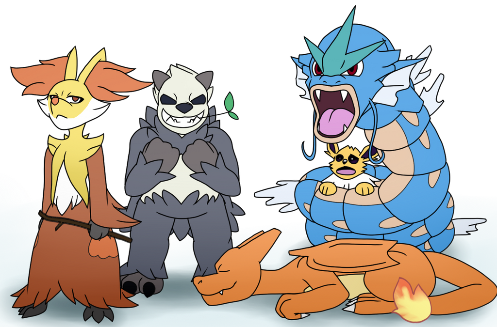 My Pokemon X Team Part 1 By Lazy Sage On Deviantart