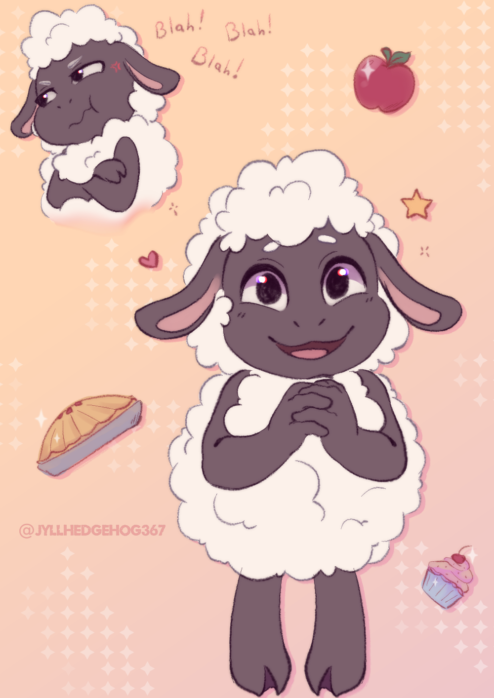 Wooly The Sheep By Jyllhedgehog367 On Deviantart