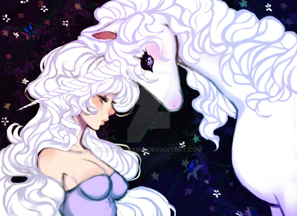 The Last Unicorn By Maytedraws On Deviantart