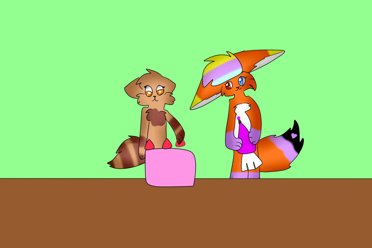 Mother Daughter Bonding By Rubythefluffyfox On Deviantart