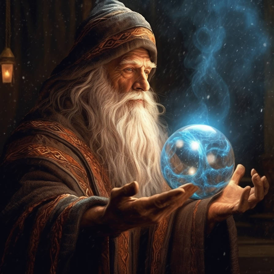 Old Wizard With A Magical Orb Digital Drawing 3 by ByanEl on DeviantArt Old Wizard With A Magical Orb Digital Drawing 3 by ByanEl on DeviantArt