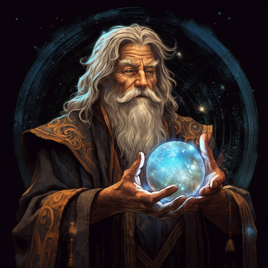 Old Wizard With A Magical Orb Digital Drawing 4 by ByanEl on DeviantArt Old Wizard With A Magical Orb Digital Drawing 4 by ByanEl on DeviantArt