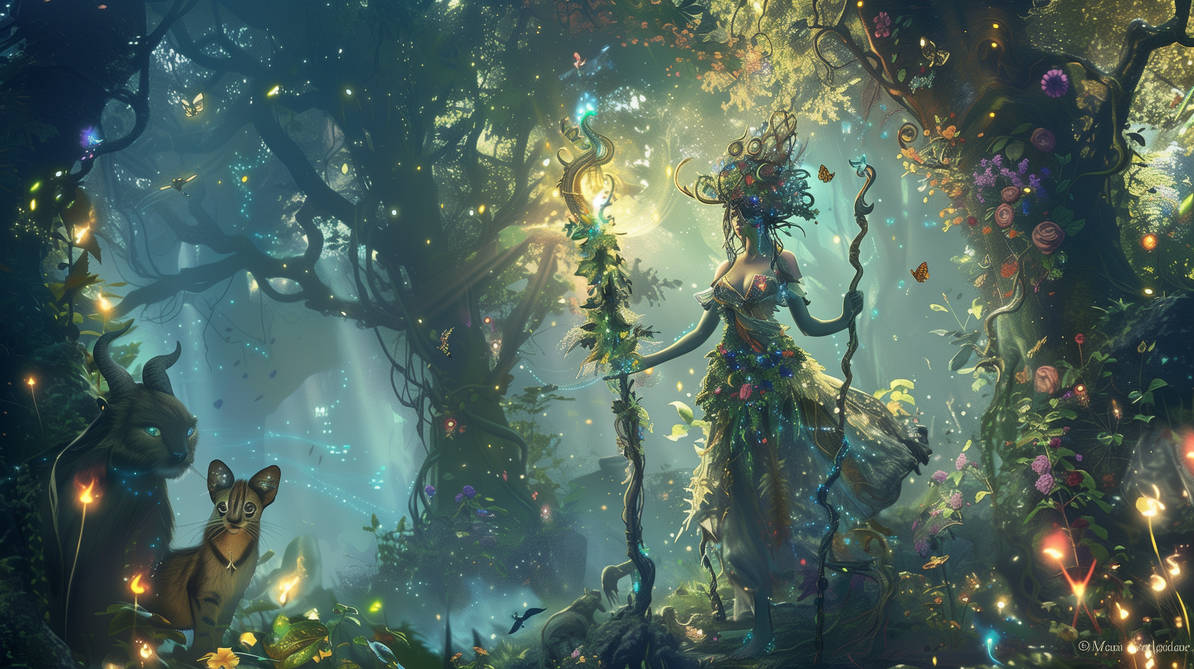Wild Dryad by ByanEl on DeviantArt Wild Dryad by ByanEl on DeviantArt