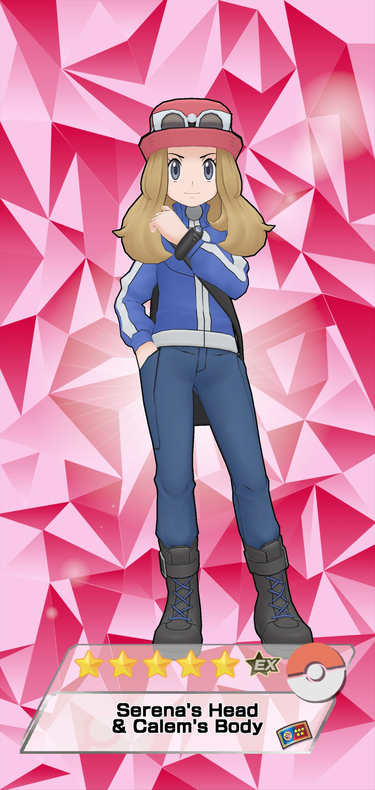 Pokemon Masters Serena And Calem Headswap By Edumail On Deviantart