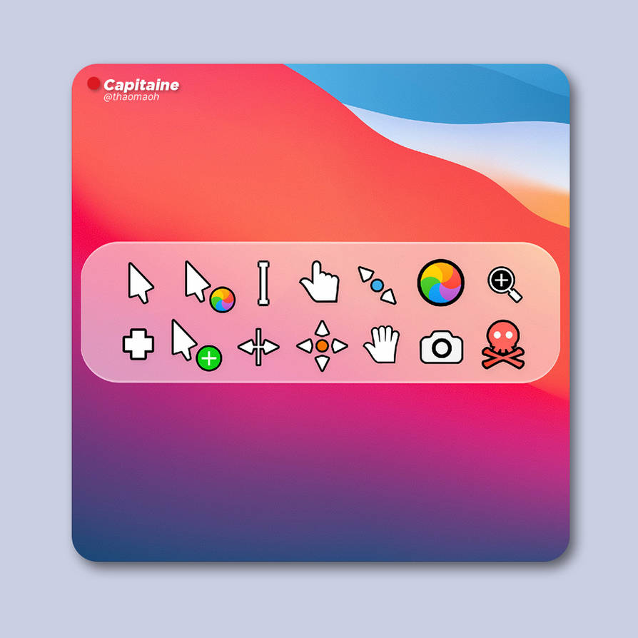 Capitaine Cursors Pack For MacOS (Mousecape) by thaomaoh on DeviantArt Capitaine Cursors Pack For MacOS (Mousecape) by thaomaoh on DeviantArt