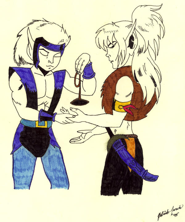 Skywise And Cutter By Kreuk On Deviantart
