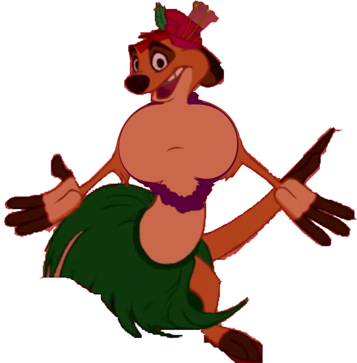 Hula Girl Timon 003 By Jazzanovawolf On Deviantart