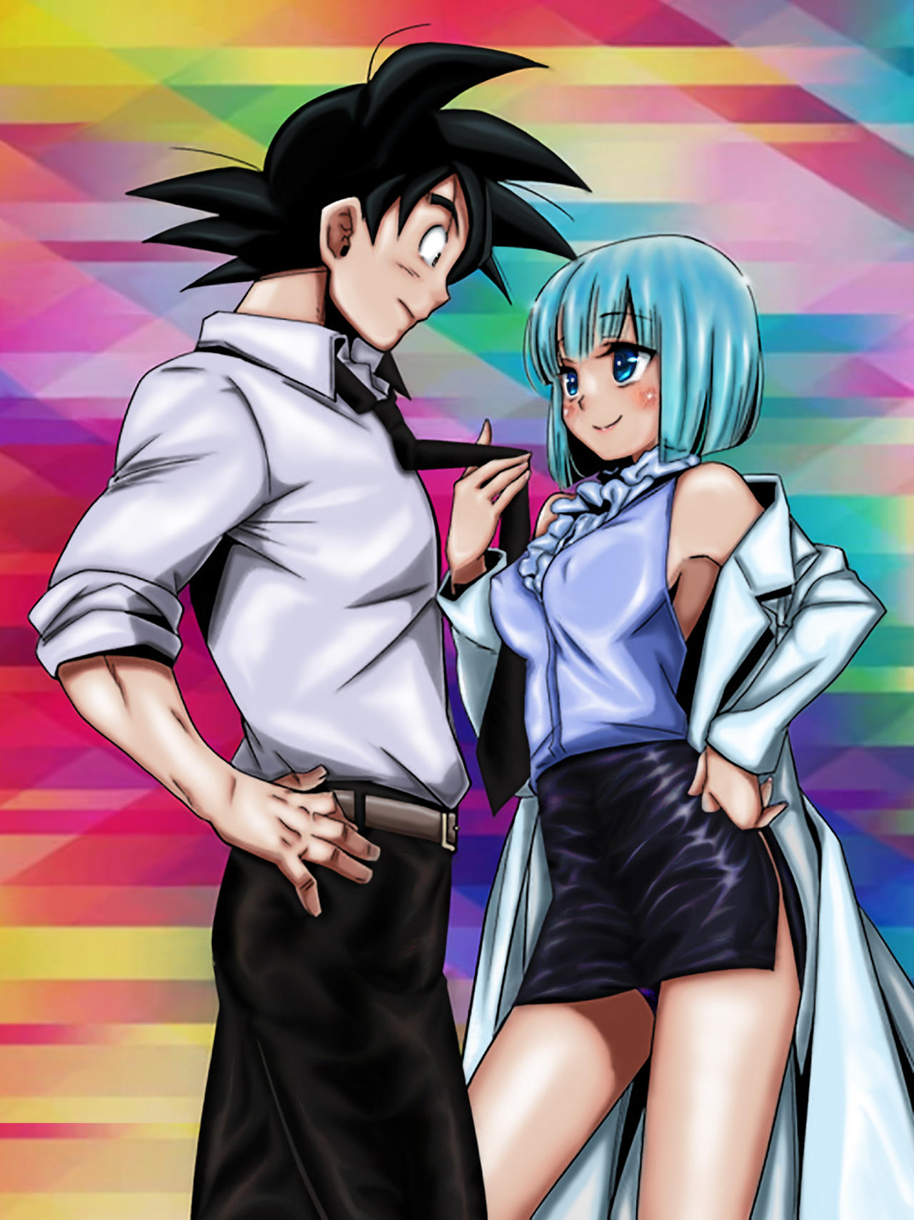 Goku X Bulma By Kanekiyo Miwa By Zaffron On Deviantart