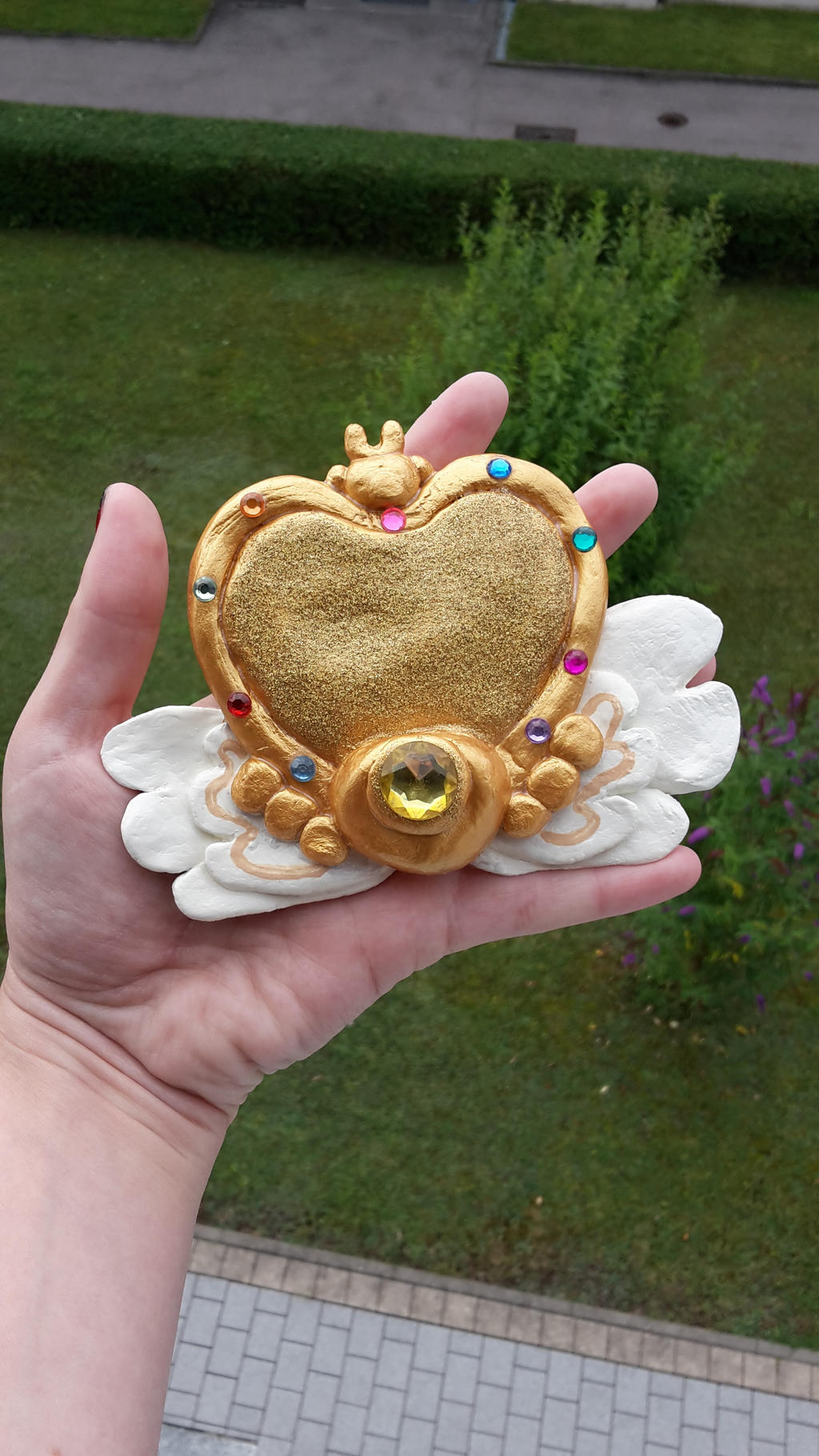 Eternal Sailor Moon Brooch By Artofchizakura On Deviantart