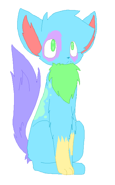 Animated Pastelcotton Candy Cat Adoptable Closed By Duskicioadoptcenter On Deviantart
