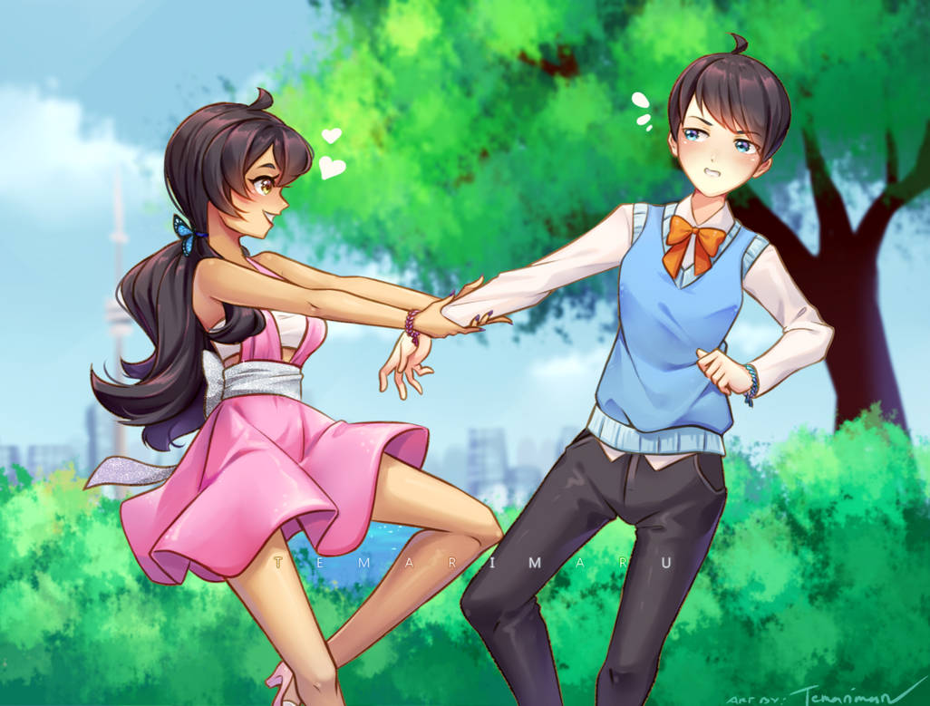 Little Date By Temarimaru On Deviantart