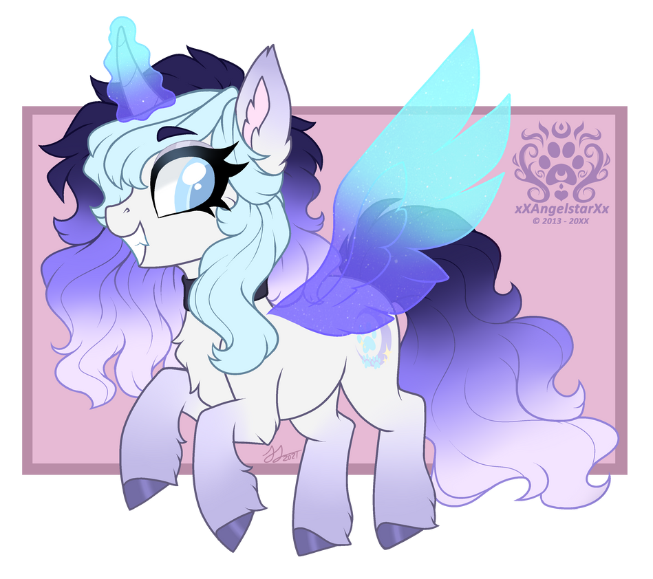 Mlp Oc Showstyle Lunar By Xxangelstarxx On Deviantart