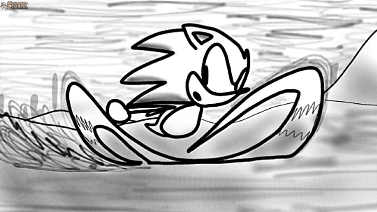 Sonic Run Sketch By Oscaruniverse On Deviantart