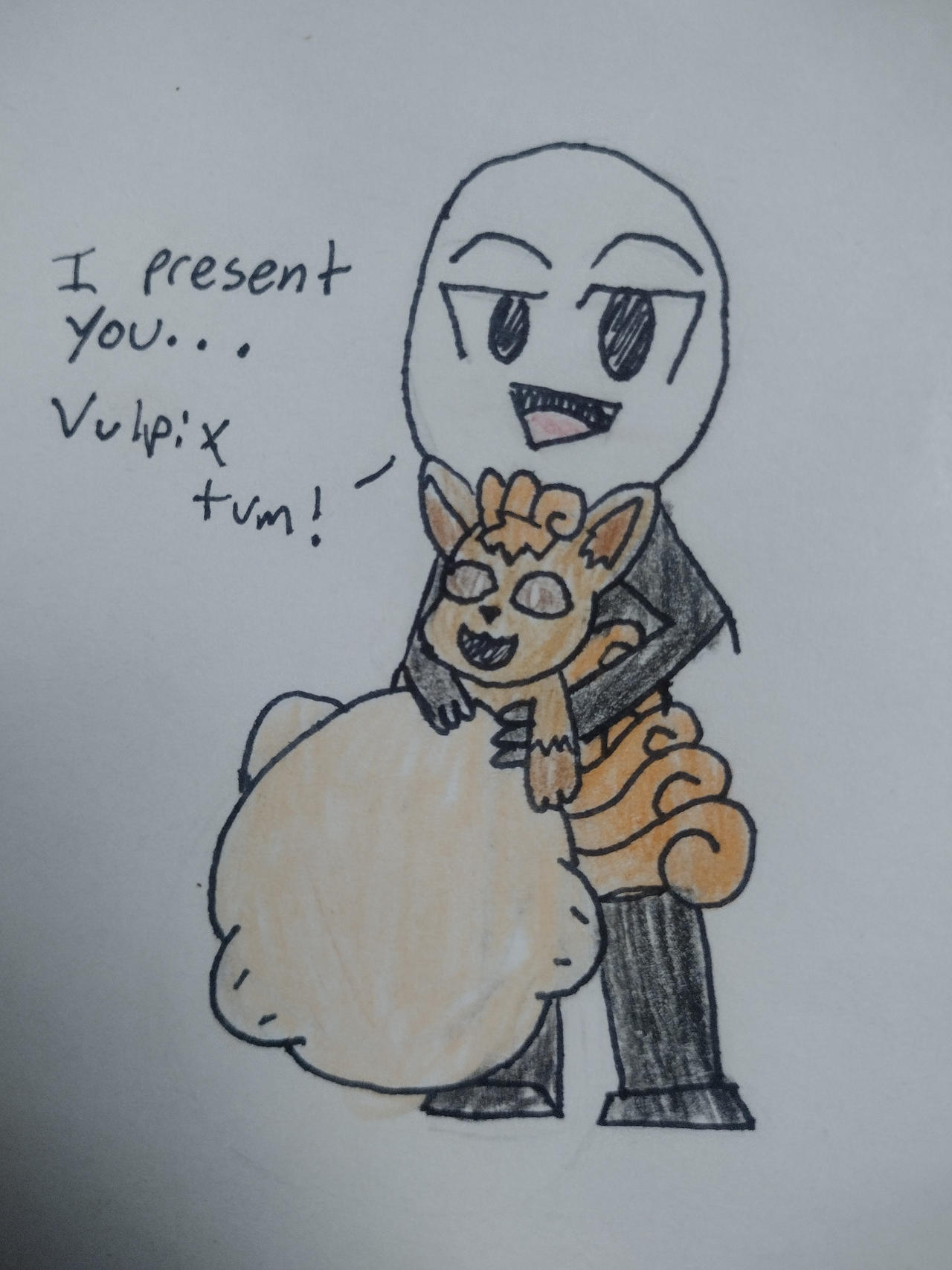 Vulpix Tum Vore By Gdvkelxevjsfidzorm On Deviantart