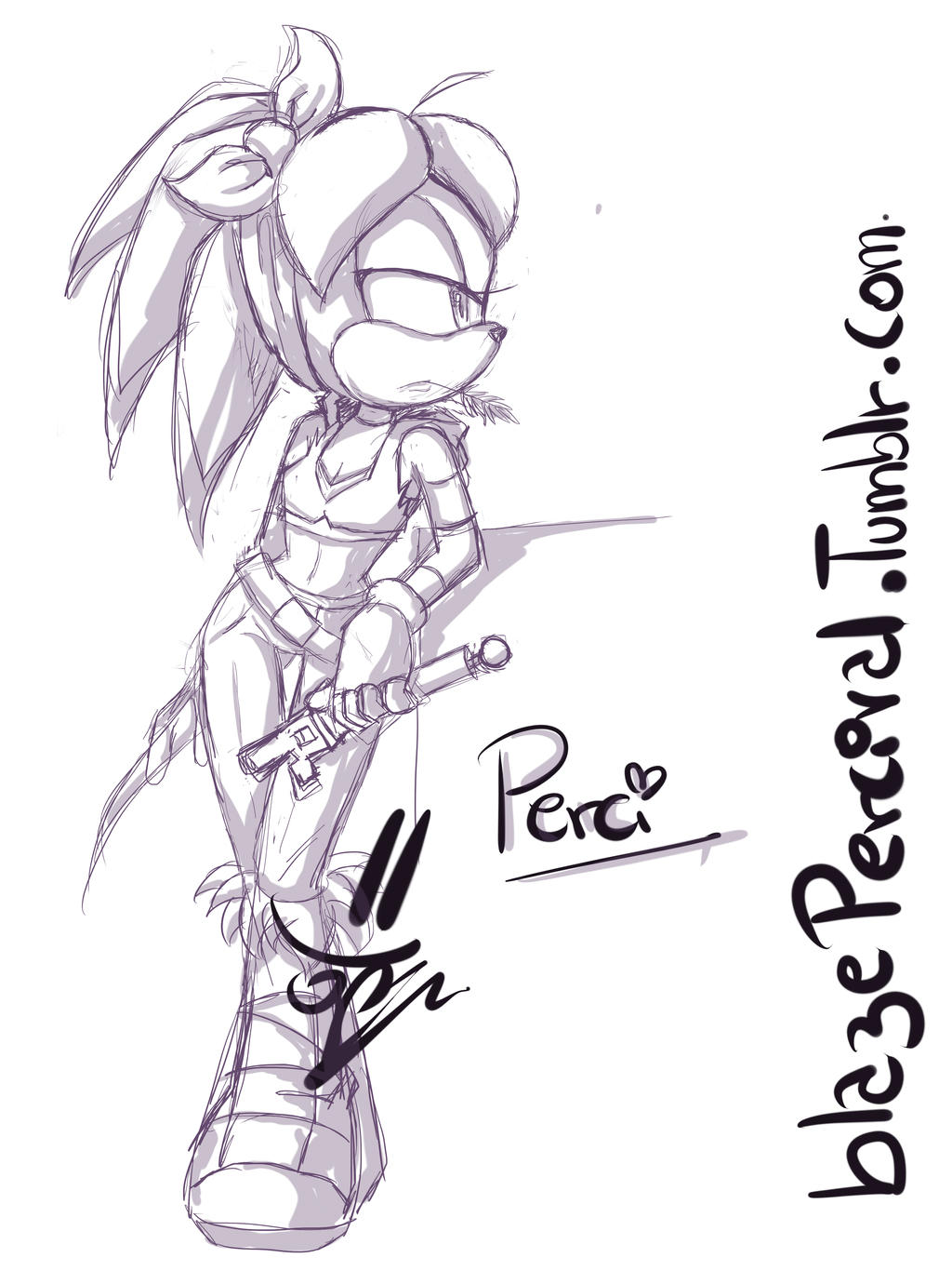 Perci Sonic Boom Sonic Toon By Sirblazepercival On Deviantart