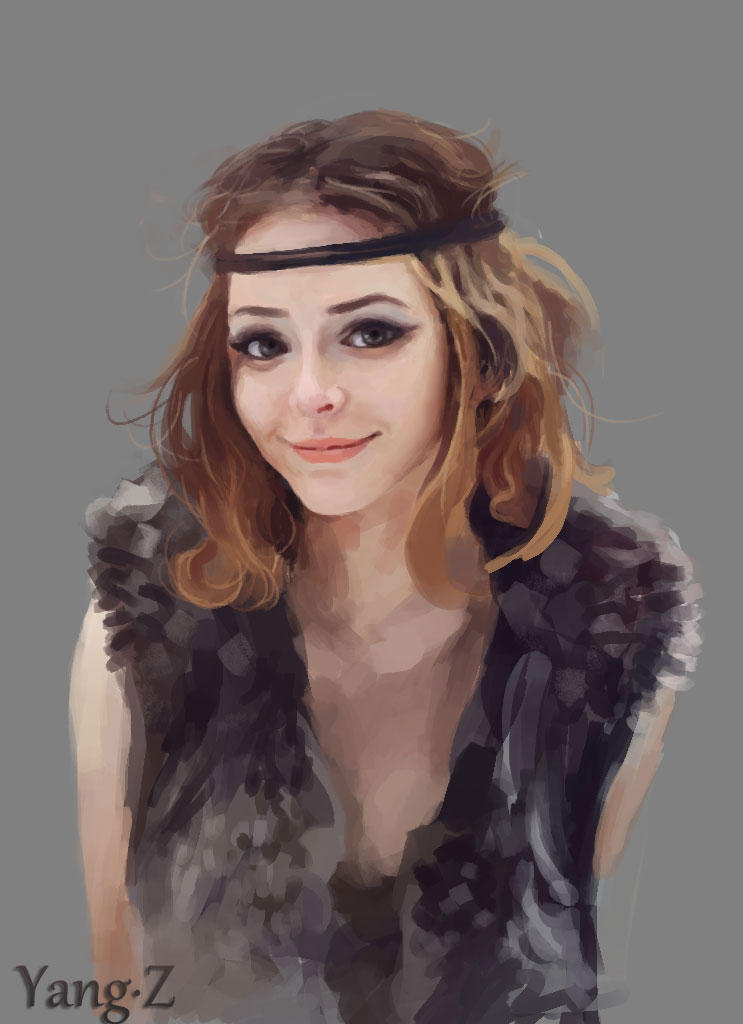 Girl By Yangzheyy On Deviantart