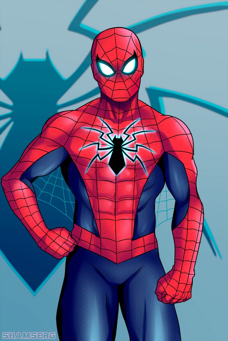 Spider-man - Peter Parker By Shamserg On Deviantart