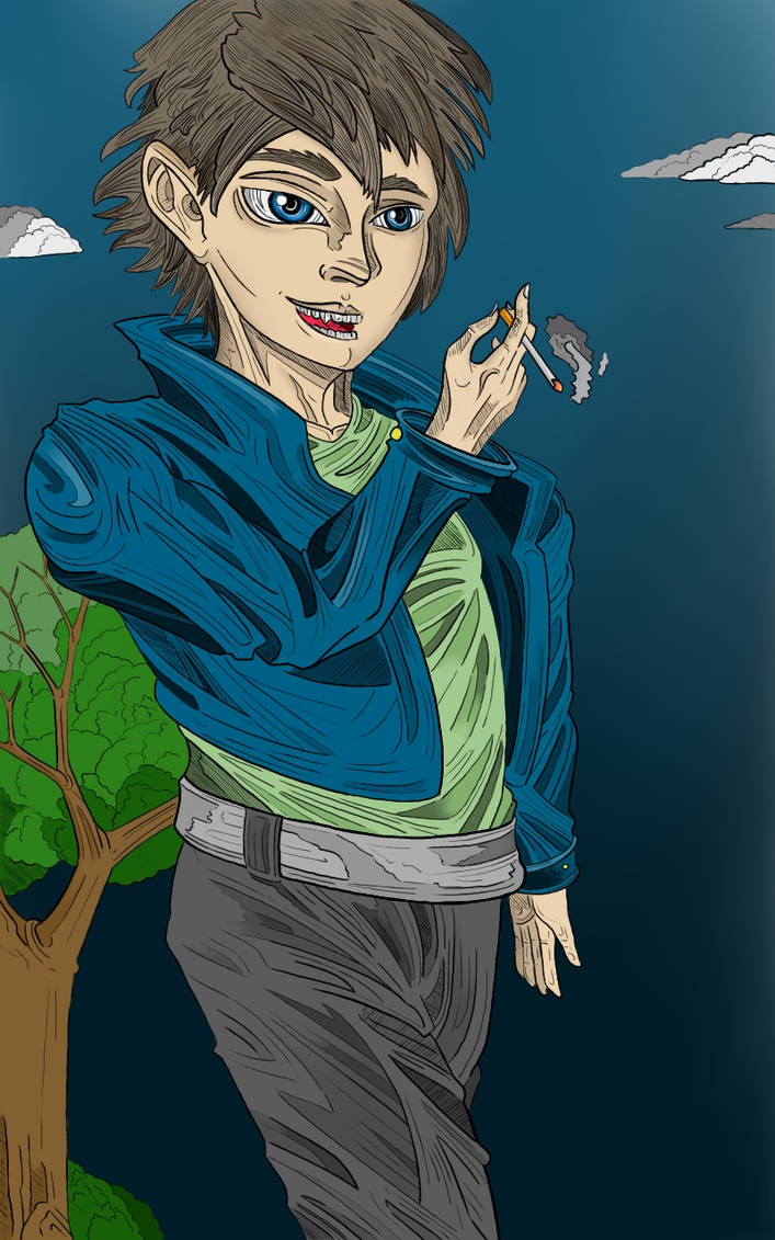Art From My Webtoon Project With Background By Dantekitty On Deviantart
