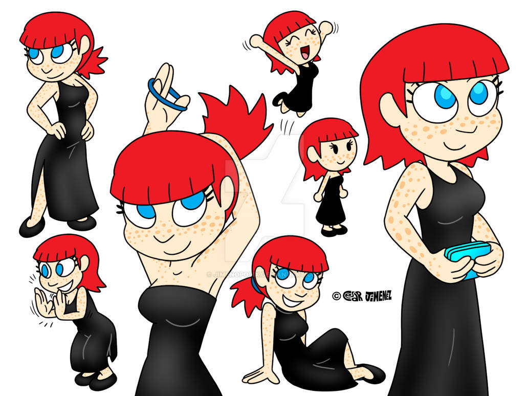 Scarlett In Dresses Black Version By Jimenopolix On Deviantart