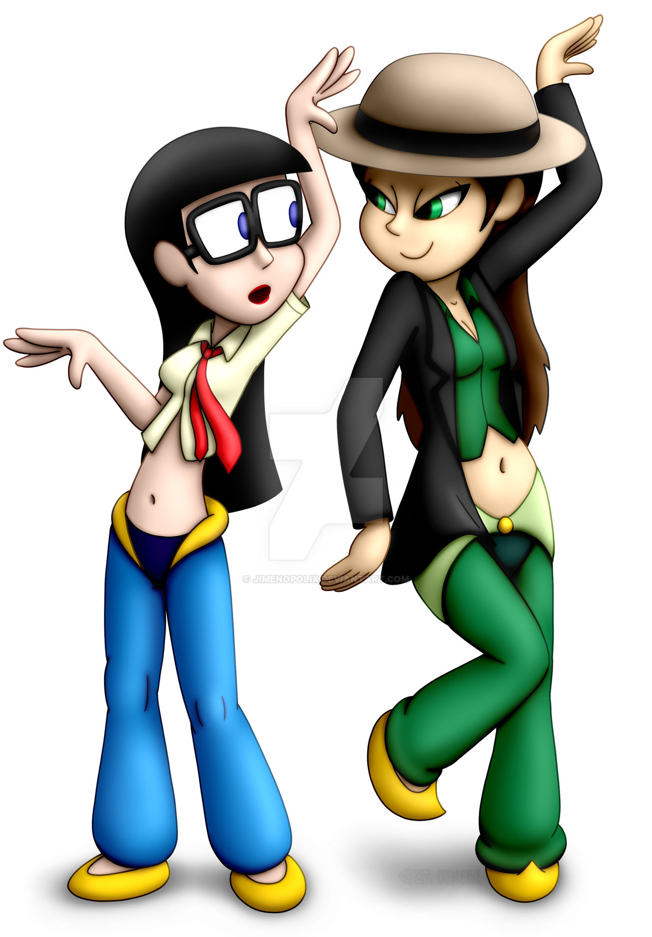 Comm Office Dancers By Jimenopolix On Deviantart