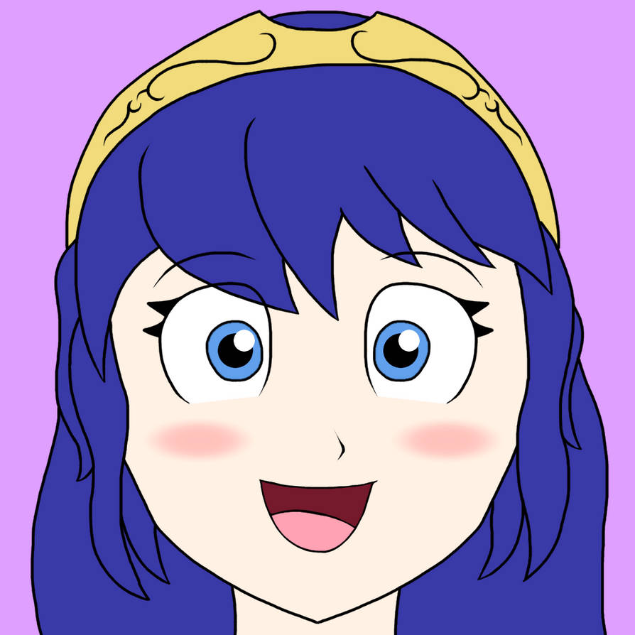 Drawing Practice Happy Blushy Lucina By Lewdlucina On Deviantart
