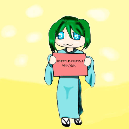 Happy Birthday Manda by XxGacktsRedemptionxX on DeviantArt