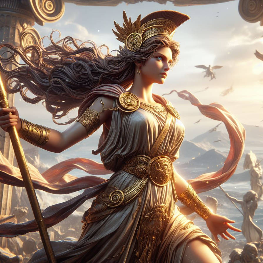 Athena Daughter Of Zeus By Pj2105 On Deviantart