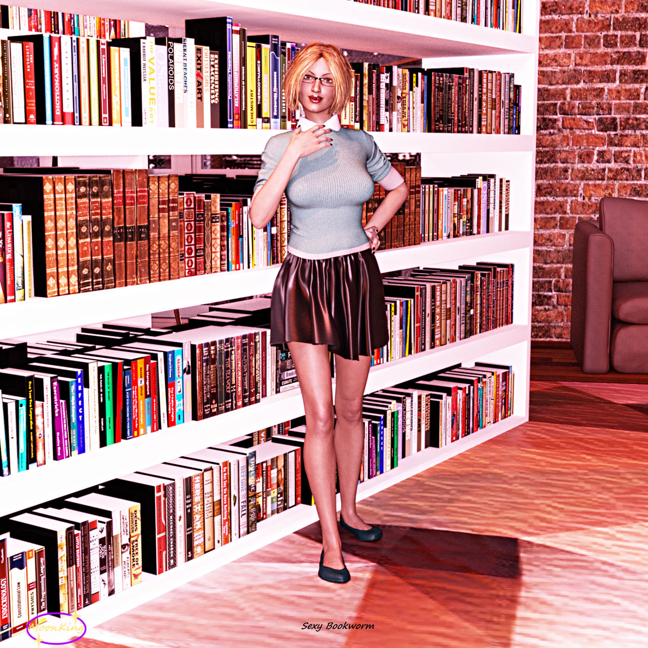 Sexy Bookworm By The Moonking On Deviantart