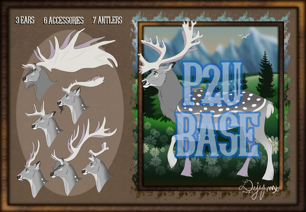Dejynx Deer Base By Dejynx On Deviantart
