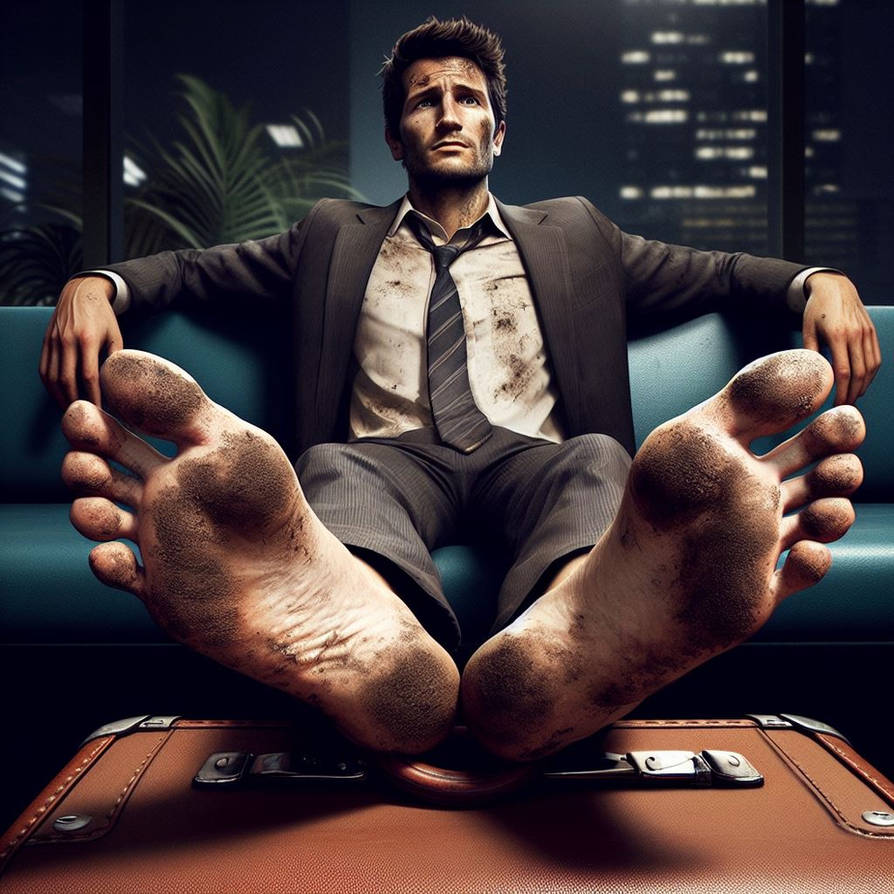 Nathan Drake Bare Feet By Wjsnartt On Deviantart